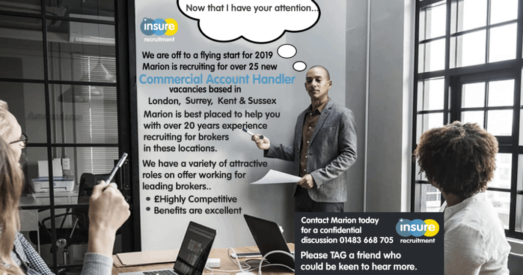 Commercial Account Handlers - Insure Recruitment